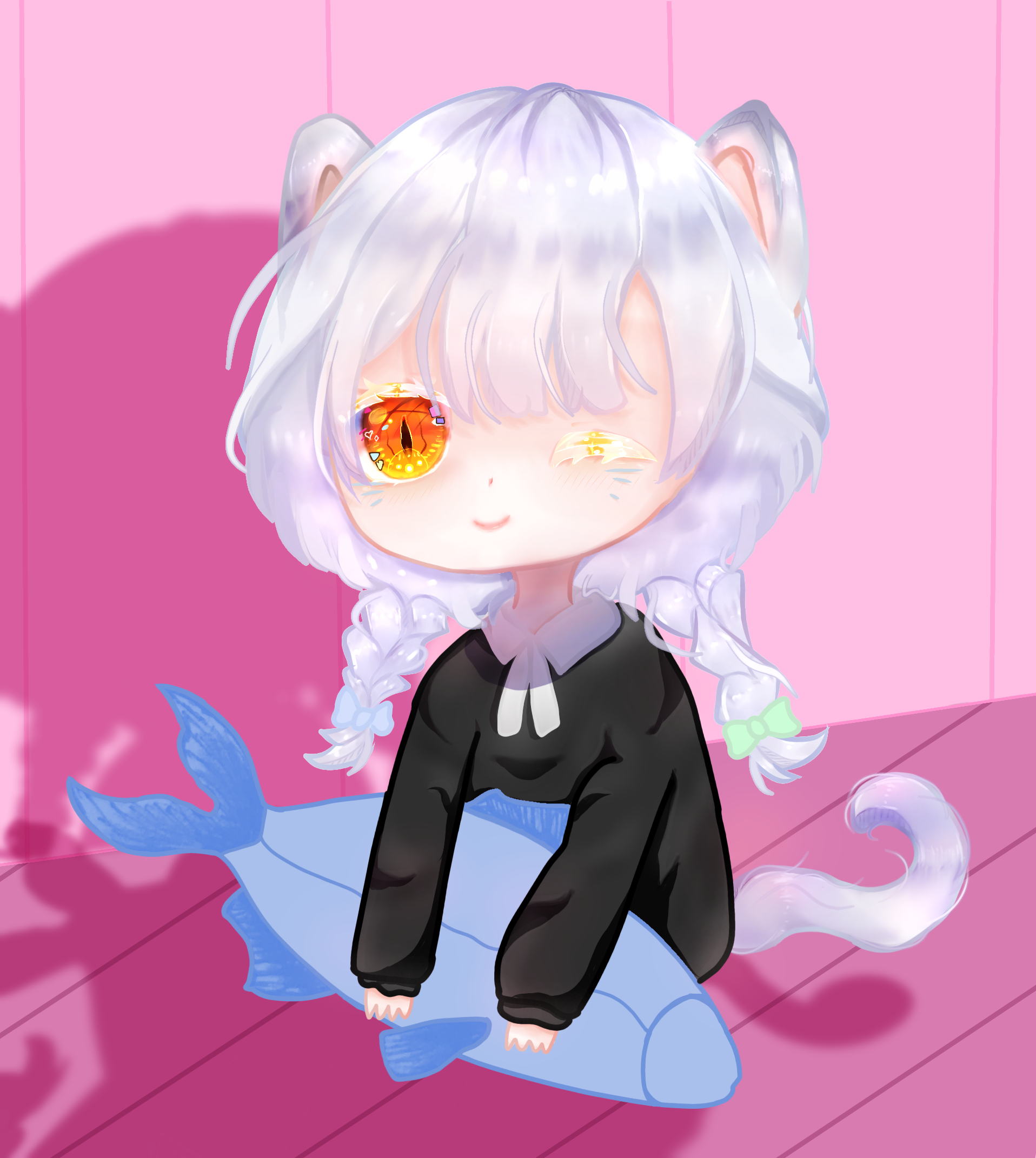 My cat_girl oc - ibisPaint