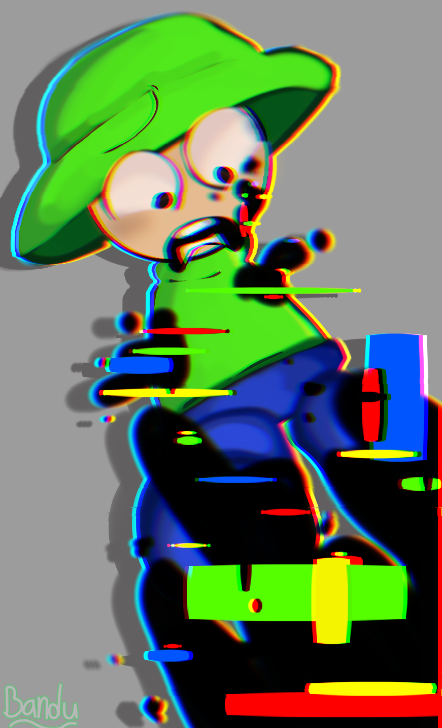 Pibby glitch x Bandu - ibisPaint