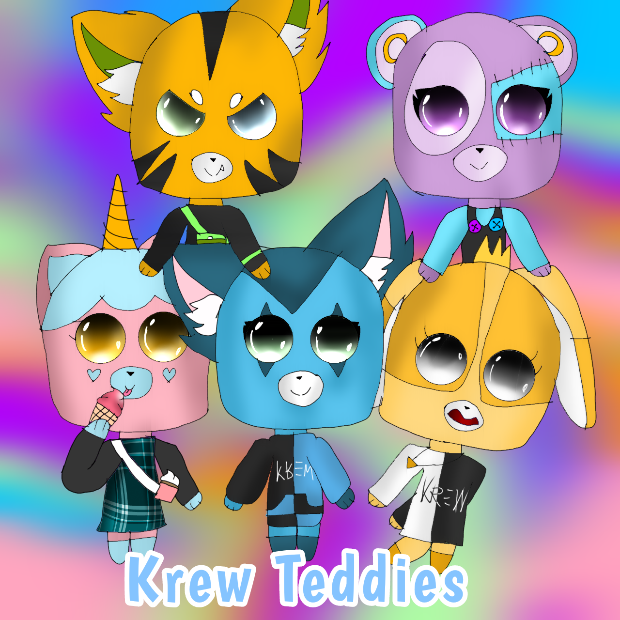 Krew Teddies - ibisPaint