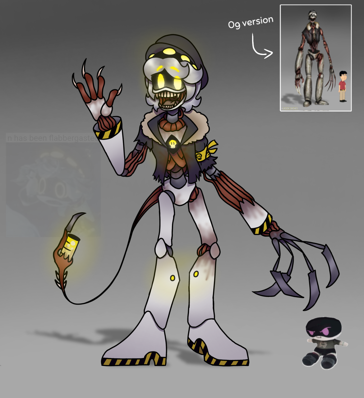 Mechanical Instinct N redesign 👹💛🐕🤖 - ibisPaint
