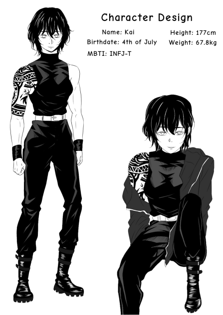 Character Design #001 - ibisPaint