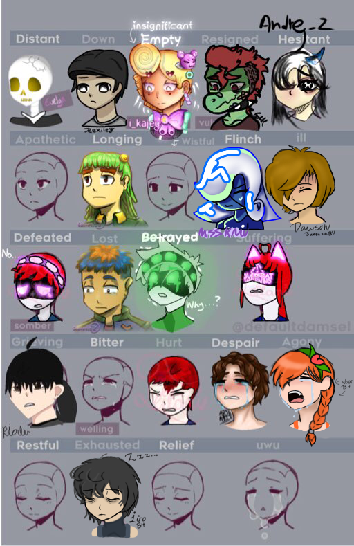 Oc emotion Collab - ibisPaint