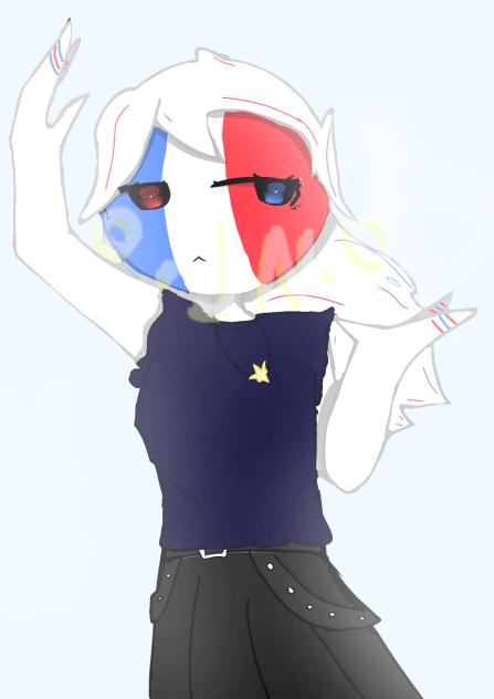France countryhumans! - ibisPaint