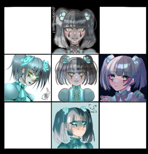 nine styles collab - ibisPaint