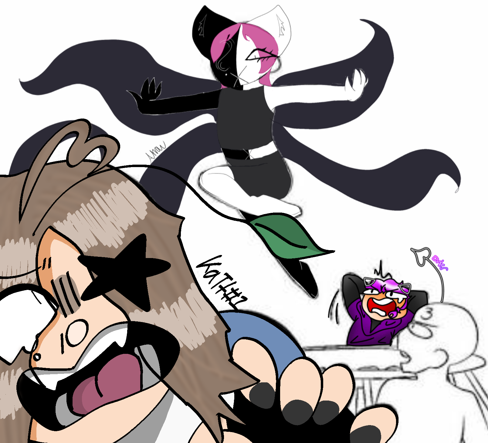 MORE COLLAB WIT ArrowTheCritter !! - ibisPaint