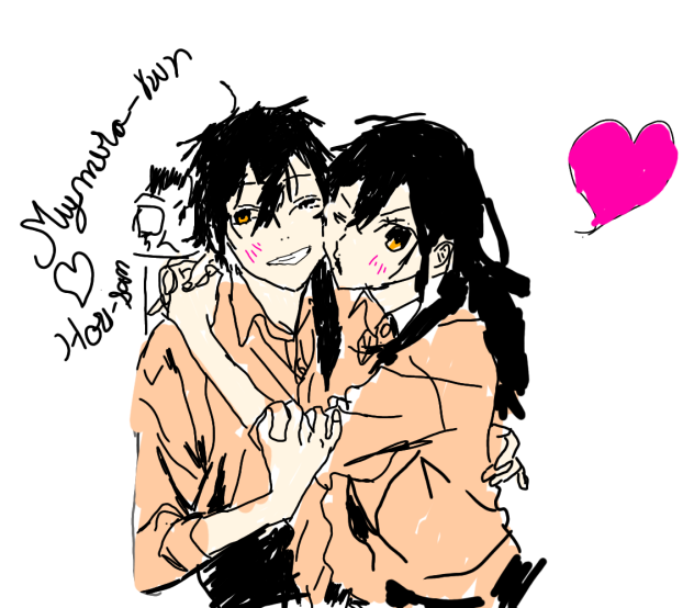miyamura loves hori - ibisPaint