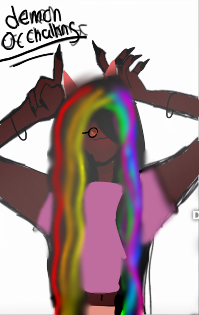 Demon. OC. - ibisPaint