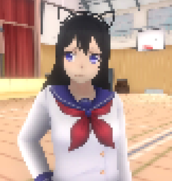 Making Alexa's YanSim OC pixel - ibisPaint
