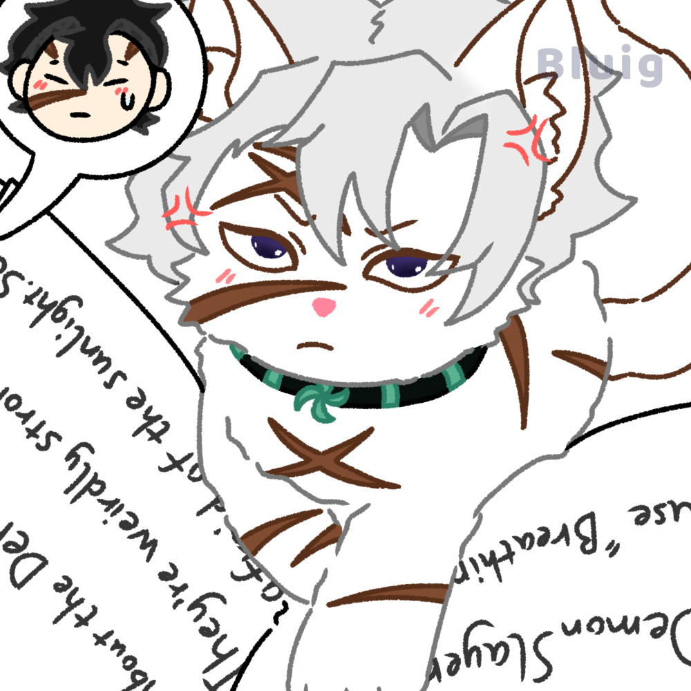 “Wind Breathing” cat - ibisPaint