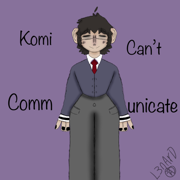 Komi can’t communicate oc - ibisPaint