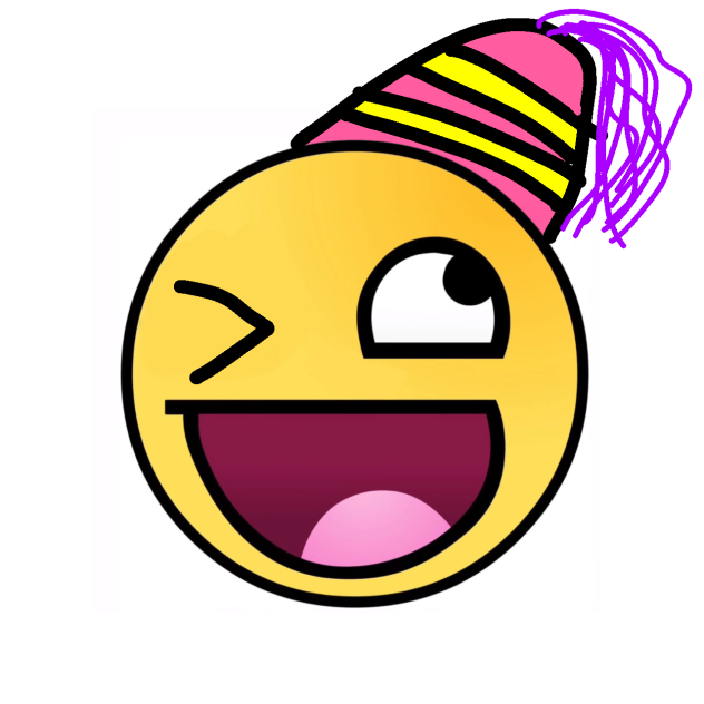 Party epic face - ibisPaint
