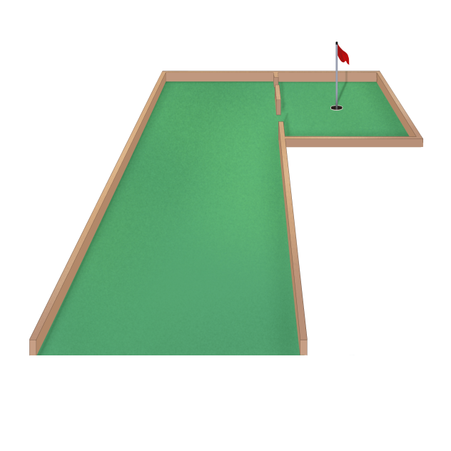 mini golf - ibisPaint