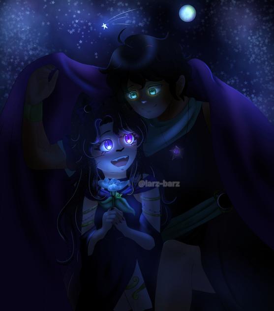 Moon flower - ibisPaint