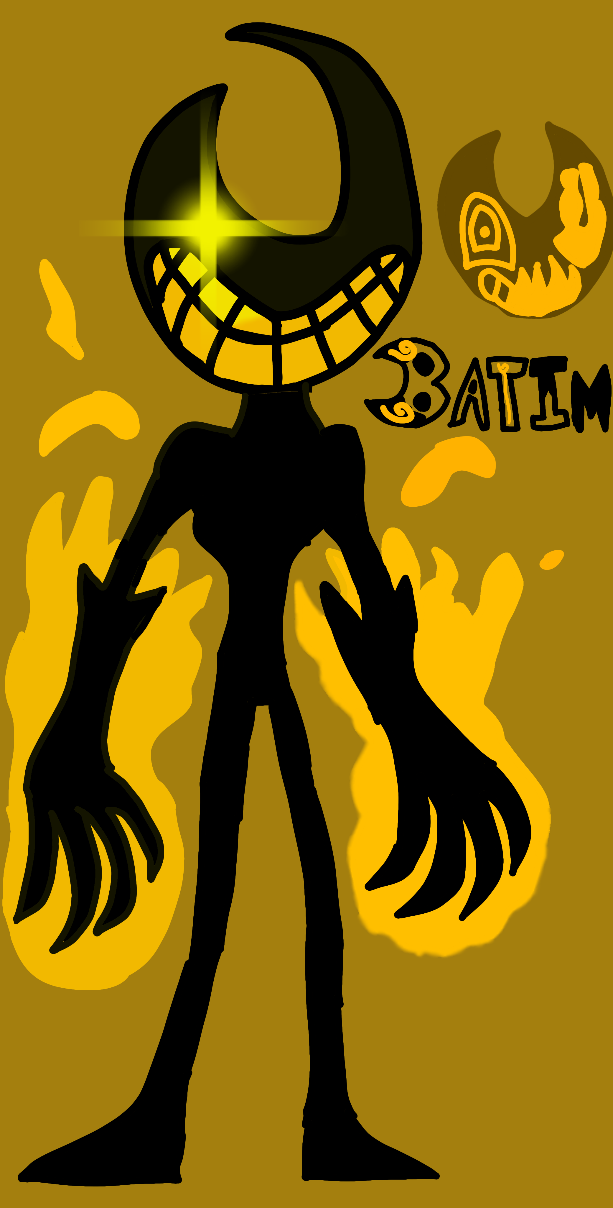 nightmare bendy - ibisPaint