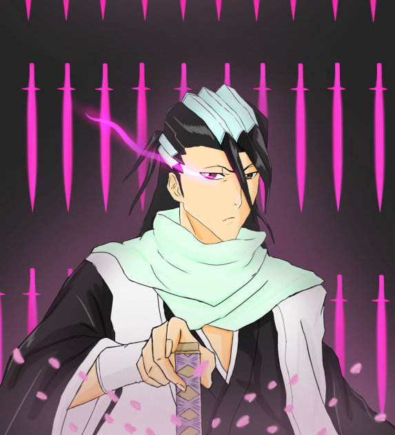 byakuya kuchiki - ibisPaint