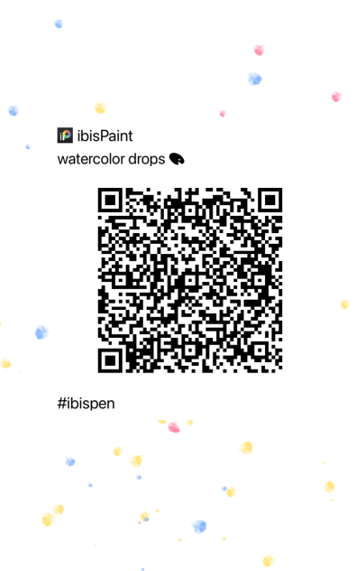 Watercolor drops. - ibisPaint