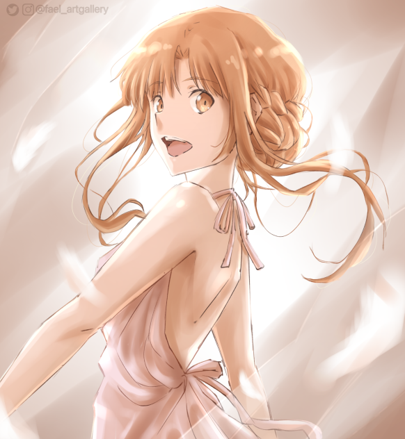 Asuna Birthday Iluustration 2021 - ibisPaint
