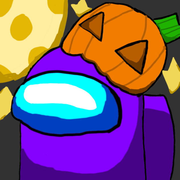 Among us halloween icon - ibisPaint