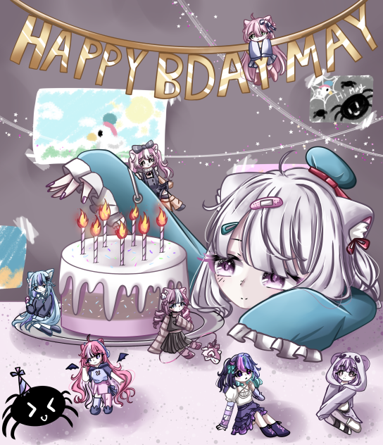 May Bday Mar 6th 2024 - ibisPaint