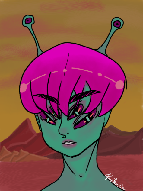 welcome to mars - ibisPaint