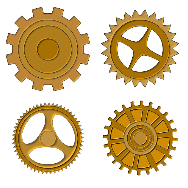 steampunk clogs - ibisPaint