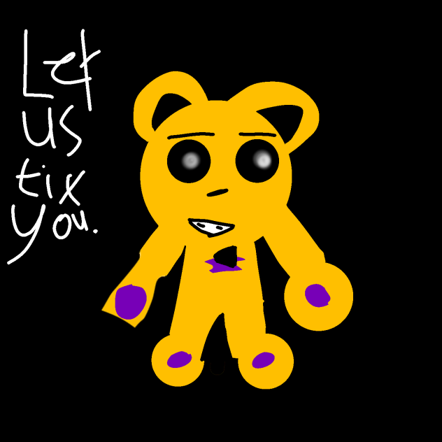 Fred bear Plusie - ibisPaint