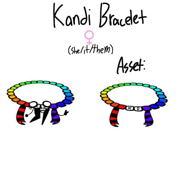 kandi bracelet - ibisPaint
