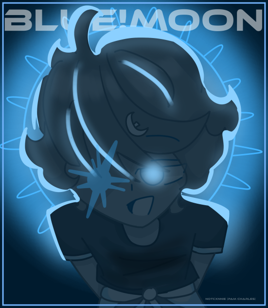 BLUE MOON REMAKE - ibisPaint