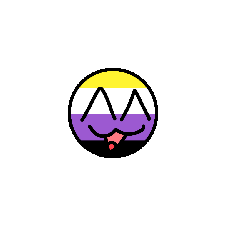 FREE NON-BINARY STICKER - ibisPaint