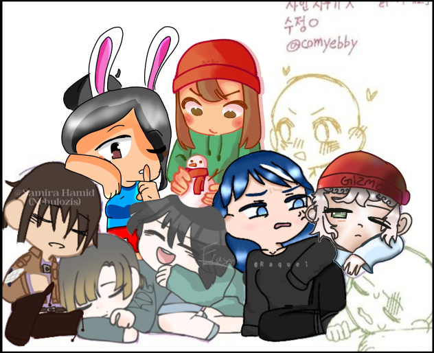 sleepy collab- - ibisPaint