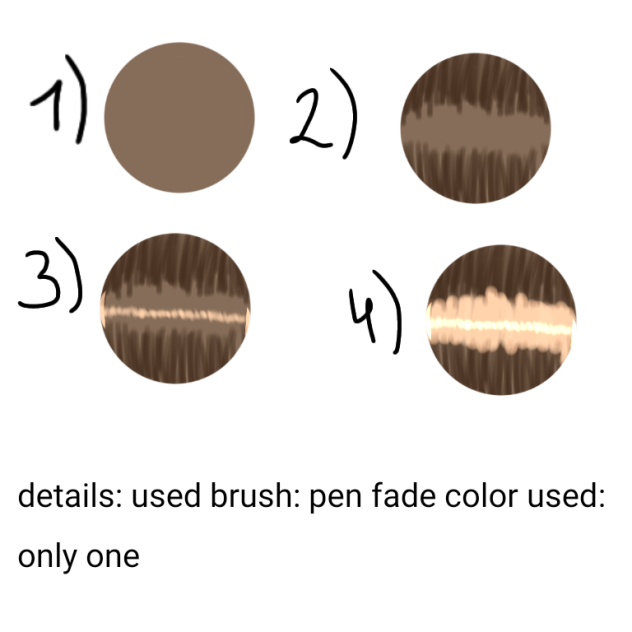 How i shade hair - ibisPaint