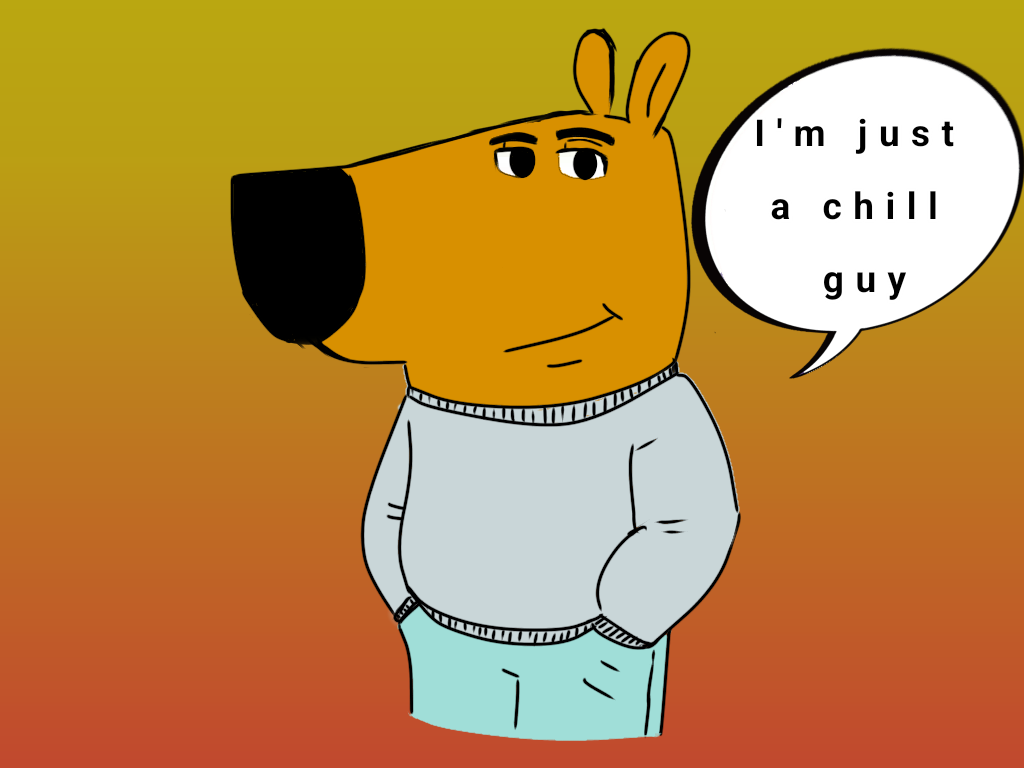 Chill guy - ibisPaint