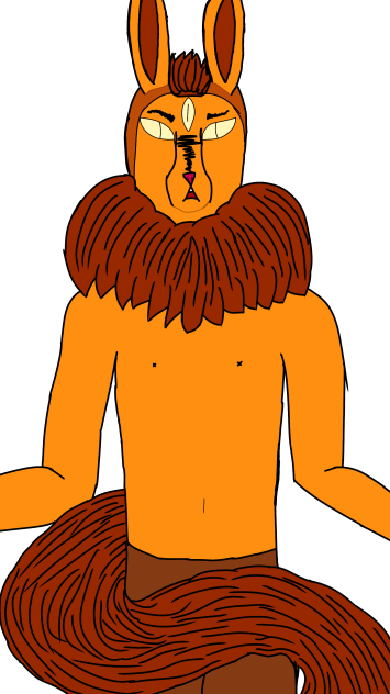 Heavily Influenced OC - In Furry Form - ibisPaint