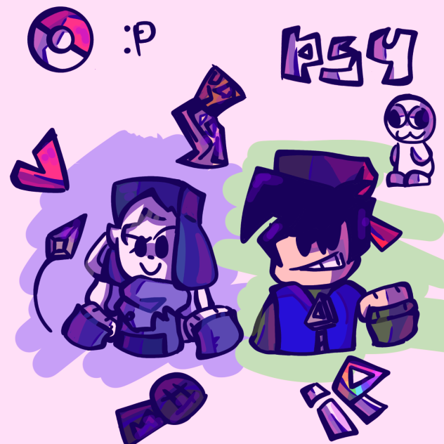 Aaron y Alex - ibisPaint