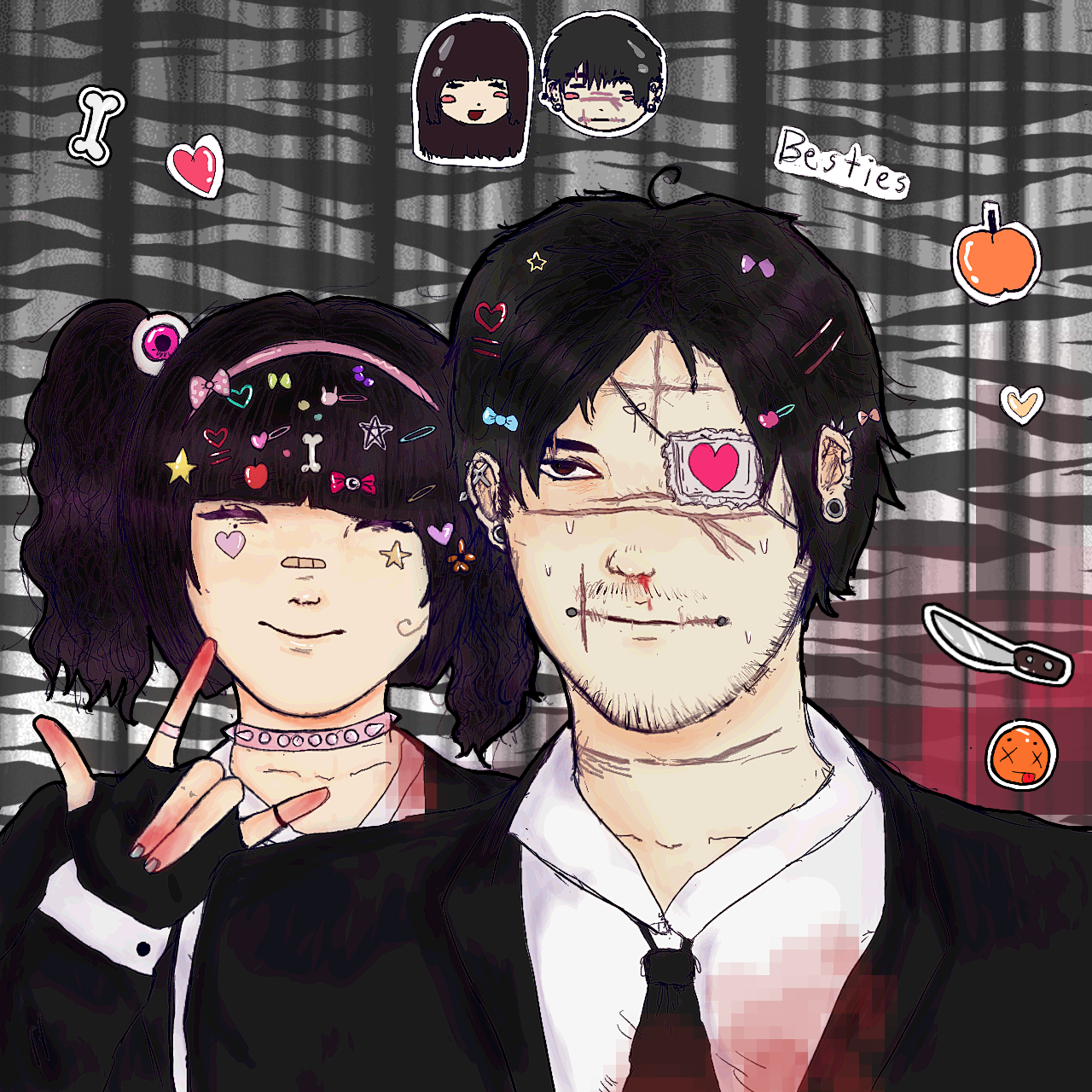 Rinrin💜🤩...and ichi i guess😪... - ibisPaint