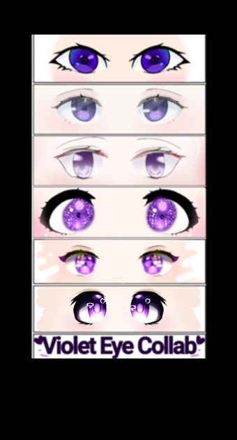 violet eye collab - ibisPaint