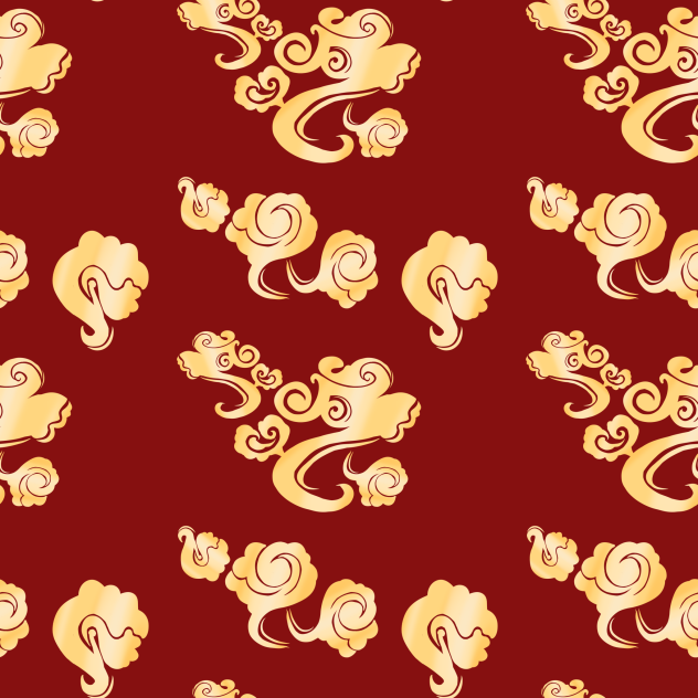 chinese fabric pattern - ibisPaint