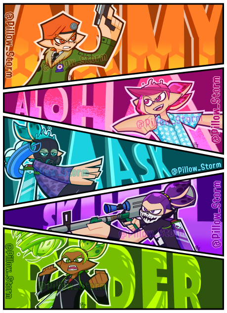 Splatoon S4 w Rider PSWG Artsyle - ibisPaint