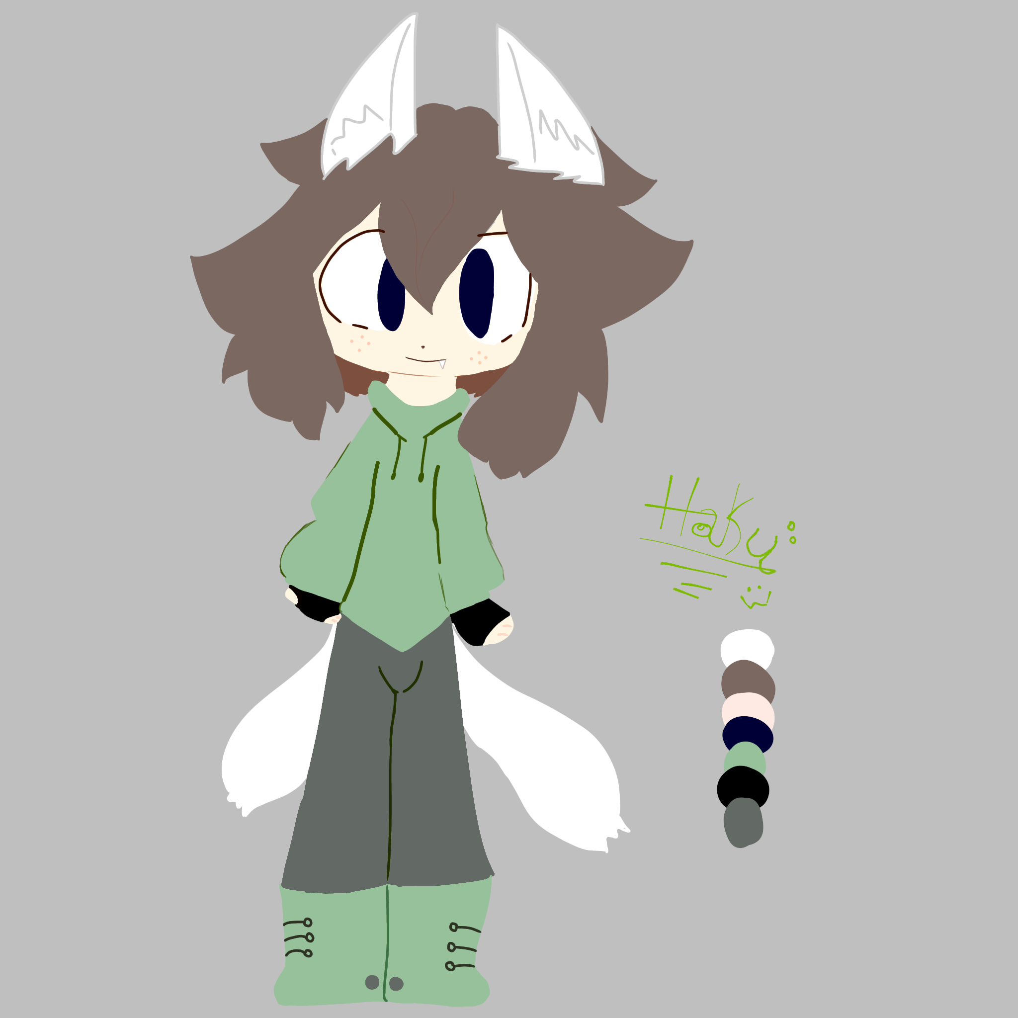Haku Reference. - ibisPaint