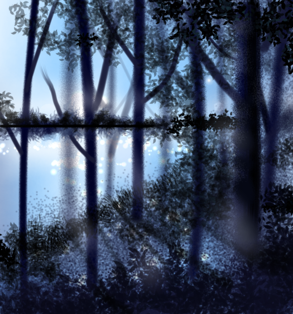 Warm blue - ibisPaint