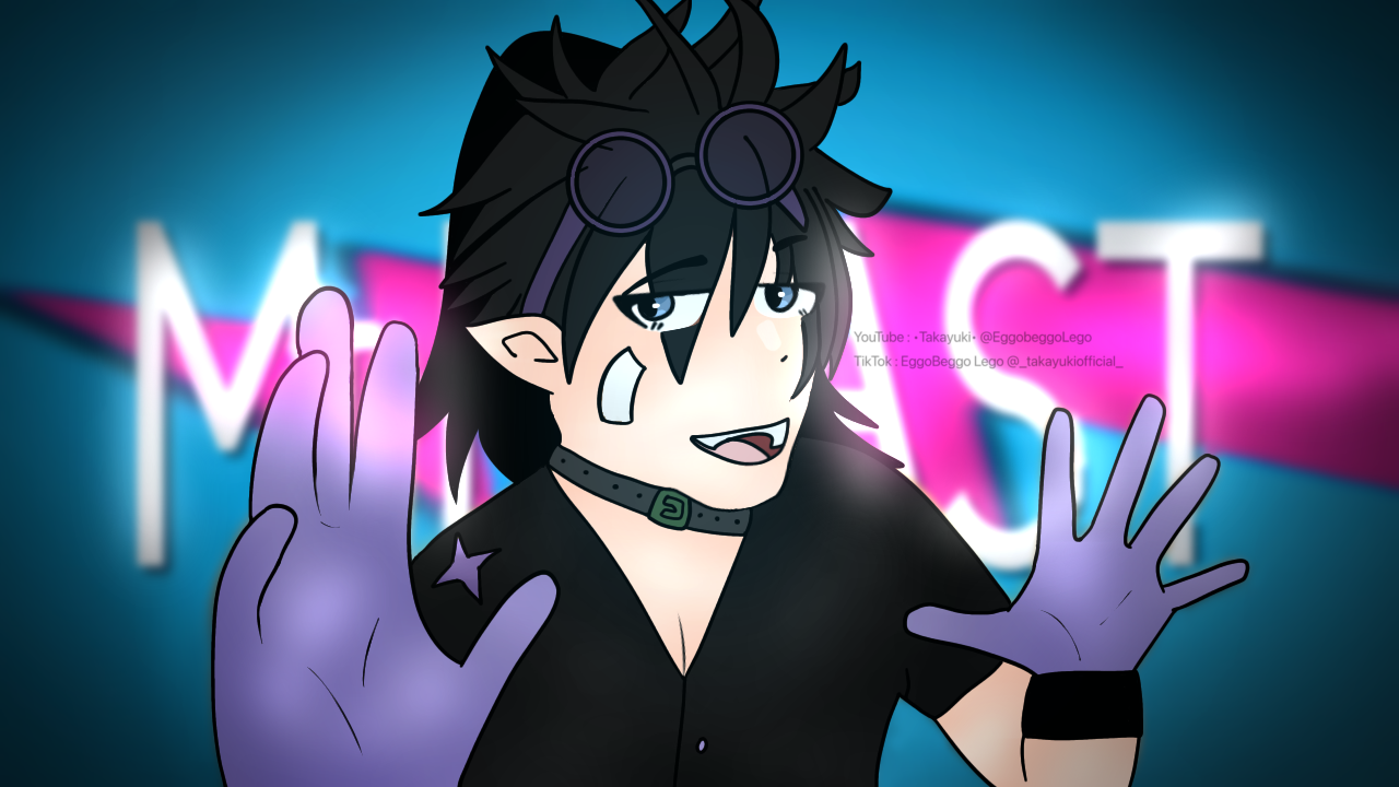 Mr Beast Meme Except With Takayuki - ibisPaint