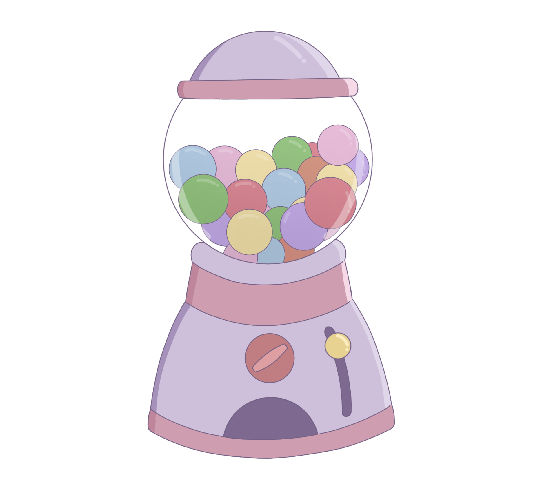 Gumball Machine - ibisPaint