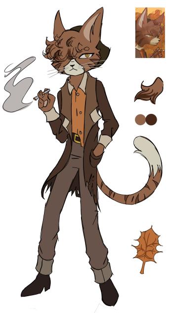 Tom - Cat oc - ibisPaint