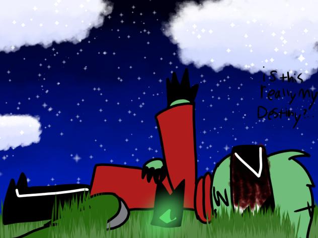 Leshy’s thinking again.. - ibisPaint