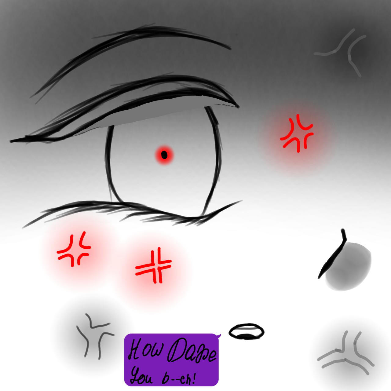 When someone Mess with my gf - ibisPaint