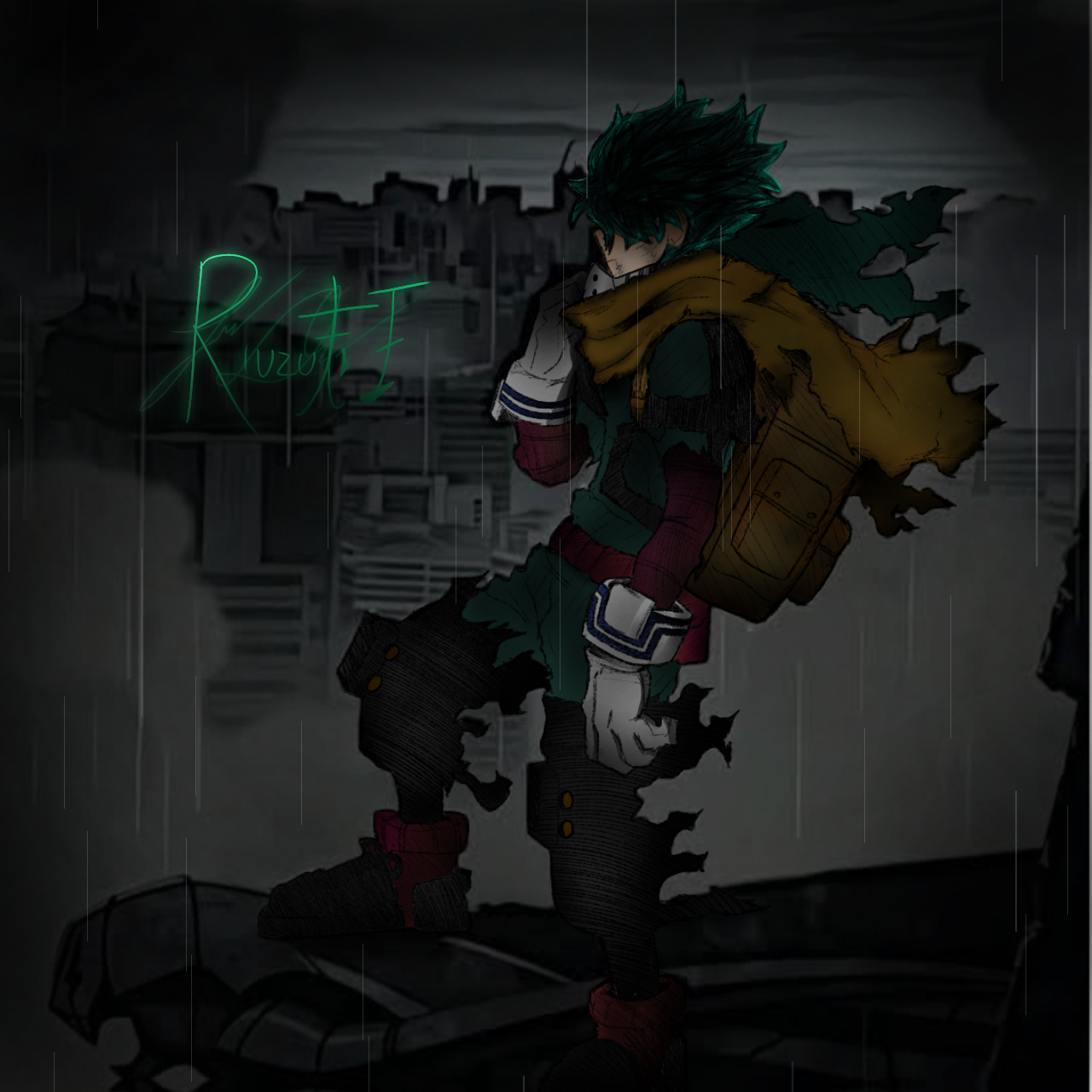 Deku vigilante remake 2 - ibisPaint
