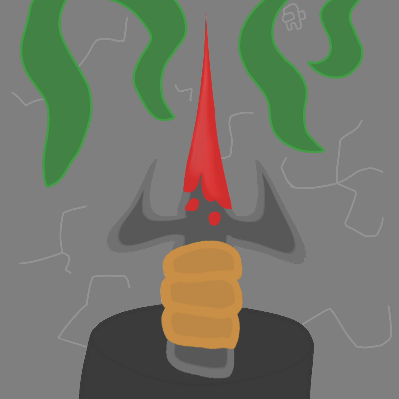 Hidden Dagger - ibisPaint