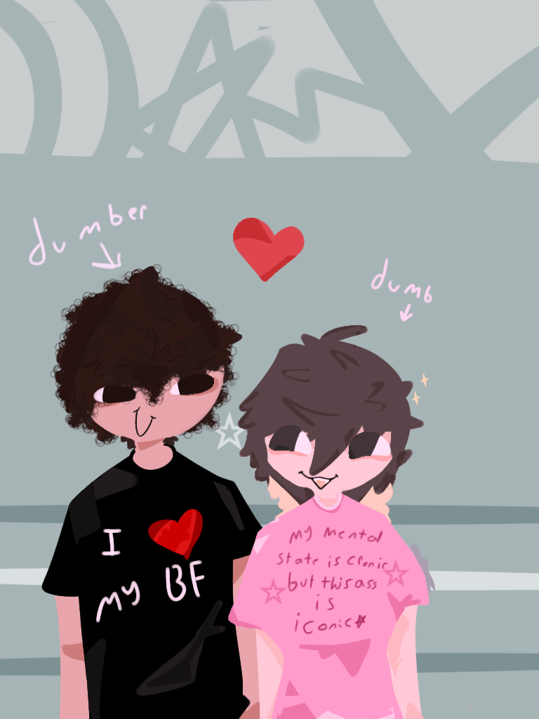 me n my bf - ibisPaint