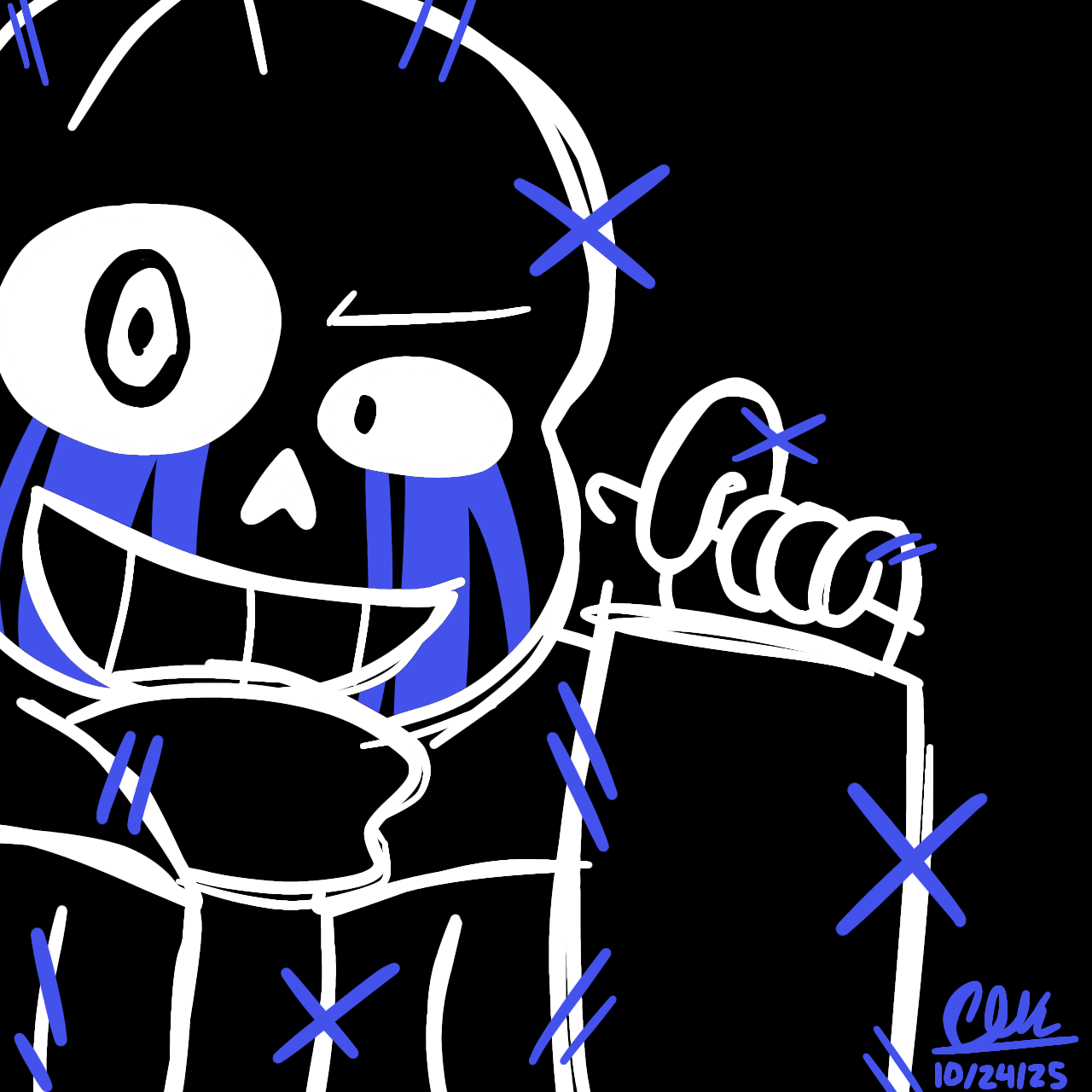 STITCHED TOGETHER - ibisPaint