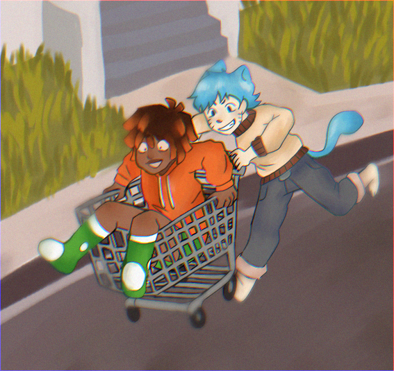Gumball & Darwin - ibisPaint